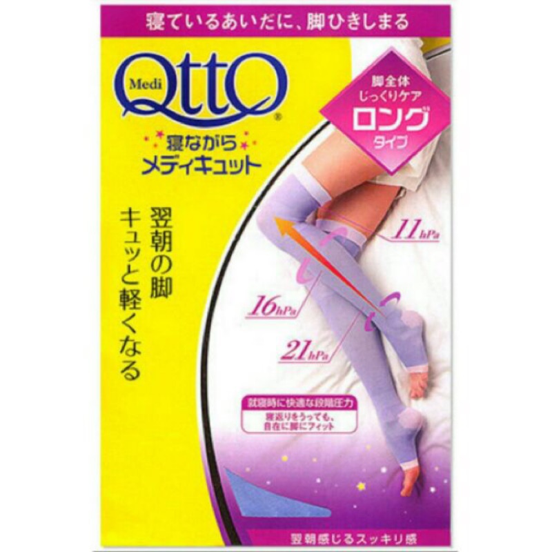 日本購入 Dr. Scholl QTTO 日本機能襪 美腿襪 彈性襪 M號 （開過未附包裝 全新） | 蝦皮購物