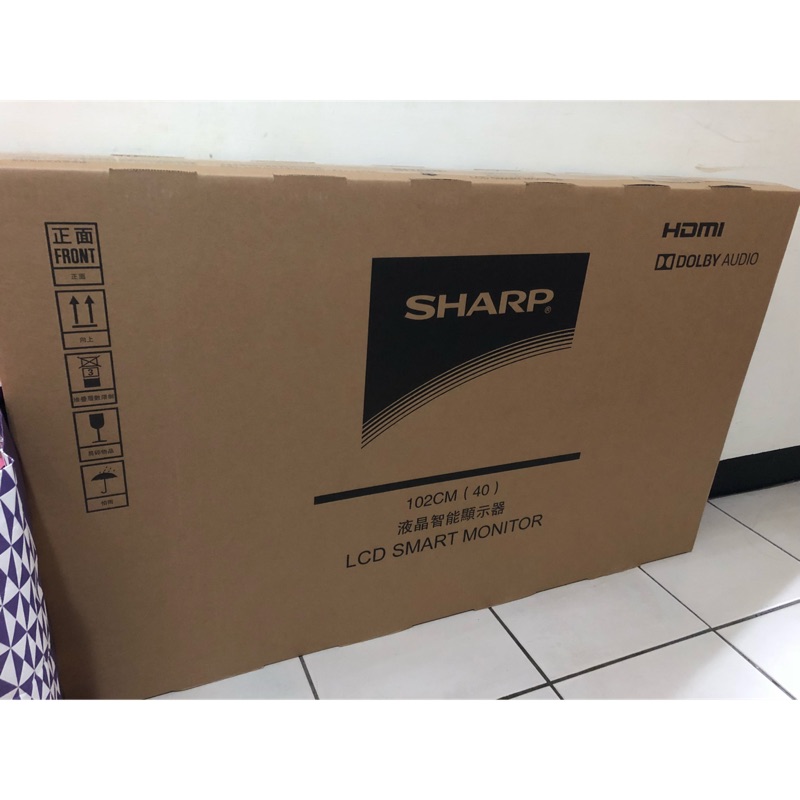 Sharp 40吋 電視 lcd smart monitor | 蝦皮購物