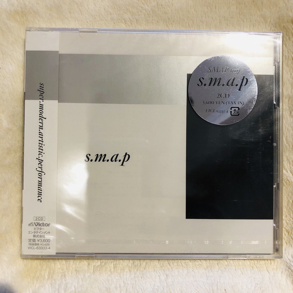 日版 全新 SMAP super.modern.artistic.performance 專輯 2CD 木村拓哉 | 蝦皮購物