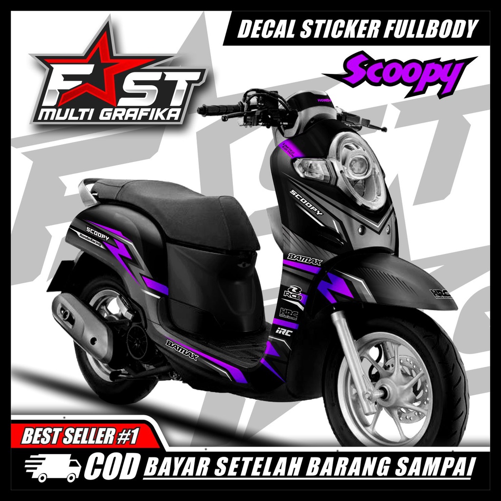 貼花 Cbi 貼花全身全塊貼花貼紙 Scopy Dekal 新 Fi 2017 2018 2019 2020 賽車 | 蝦皮購物