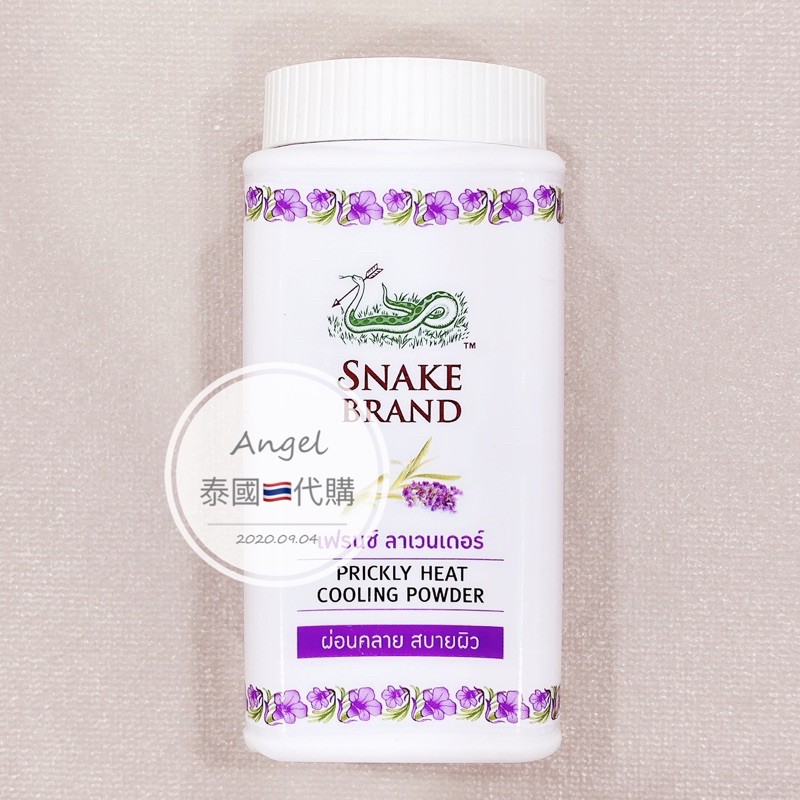 Angel泰國🇹🇭代購 蛇牌爽身粉 經典玫瑰🌹、薰衣草、櫻花香味、勁爽海洋 280g、140g、50g | 蝦皮購物