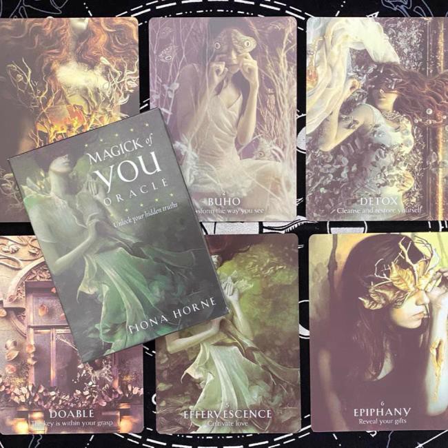 魔法如你神諭卡 新款 Magick of You Oracle 英文定制卡牌 | 蝦皮購物