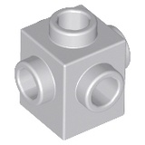 Lego 樂高 淺灰色 1x1 4面 轉向 側接 Brick Modified Studs 4733 | 蝦皮購物