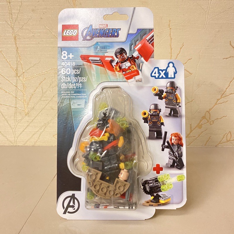 【LETO小舖】樂高 LEGO 40418 復仇者聯盟 獵鷹 黑寡婦 吊卡 全新未拆 現貨 | 蝦皮購物