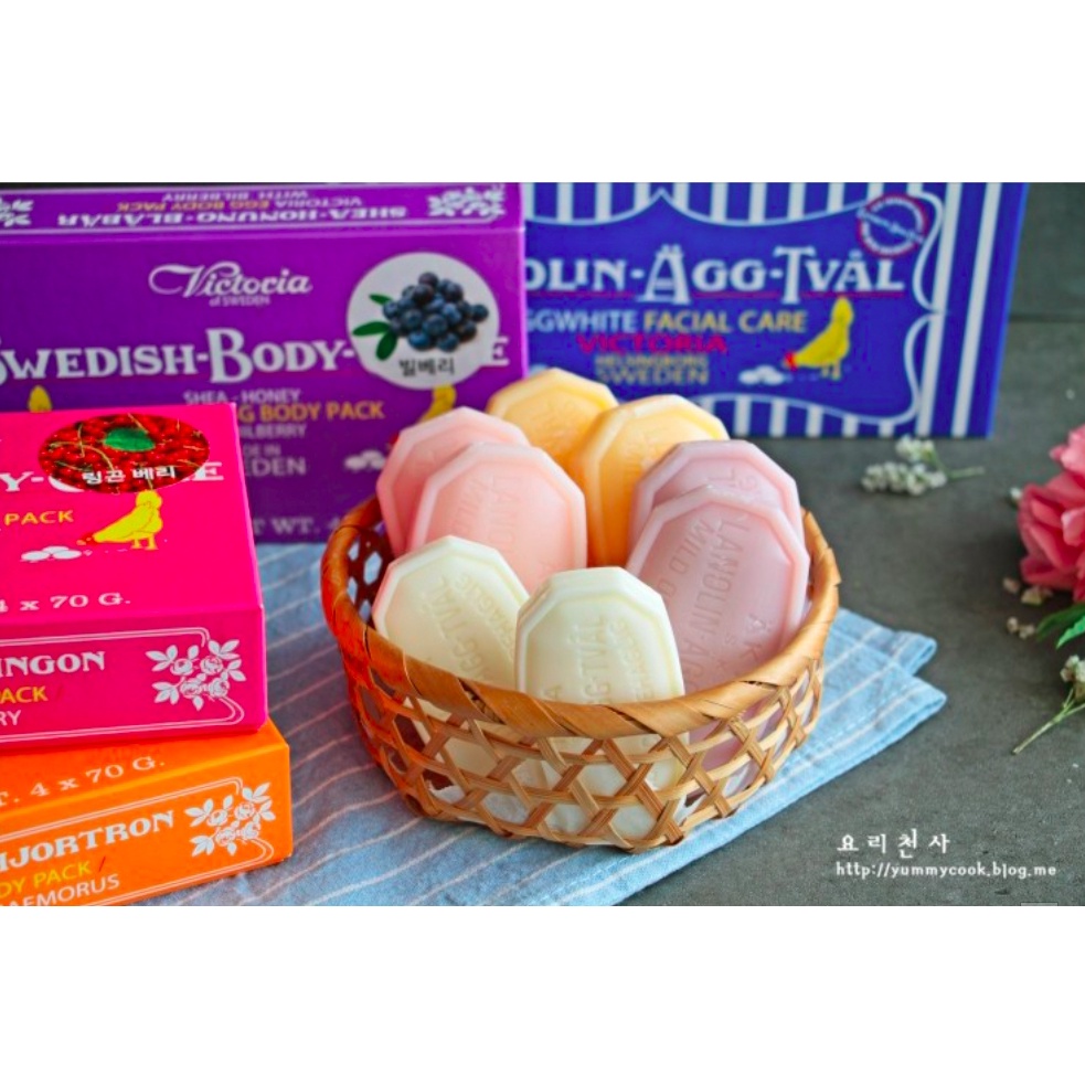 現貨 瑞典皇室御用！Victoria Soap lingonberry越橘沐浴皂/雲苺香沐浴皂 | 蝦皮購物