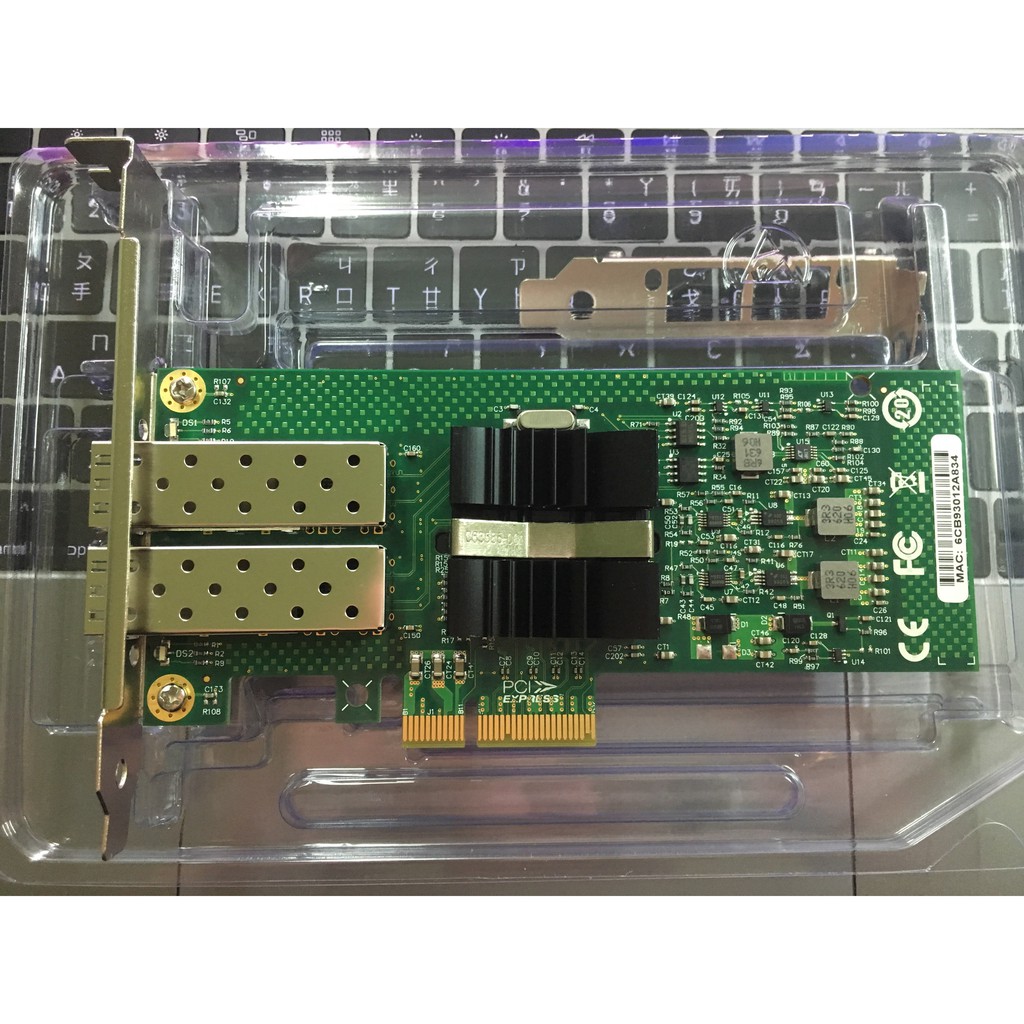 2 x 1GbE 網卡 Intel 82576EB E1G42EF-SFP+【台中現貨】 | 蝦皮購物