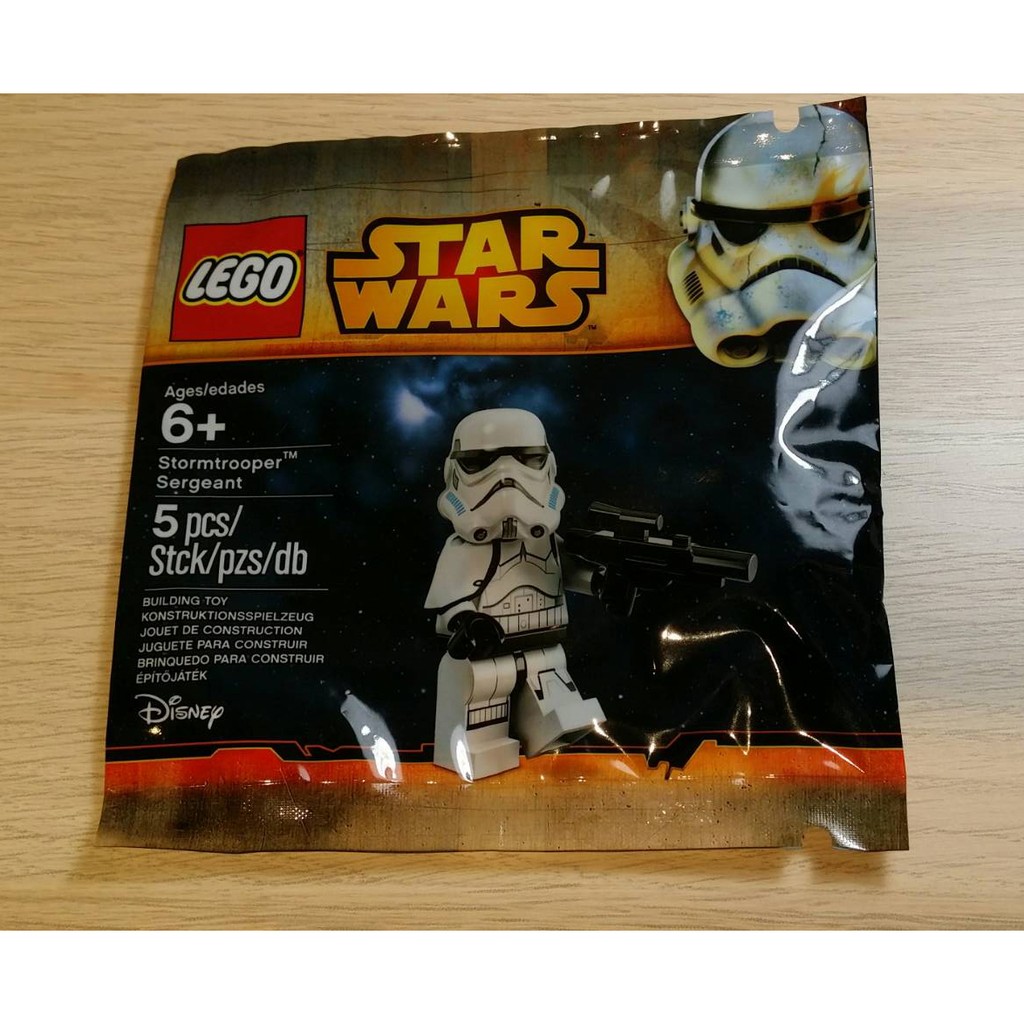 [任三件再折200] LEGO 樂高 5002938 Stormtrooper Sergeant 風暴兵中士 白兵 | 蝦皮購物