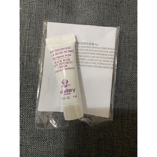 專櫃Sisley希思黎 黑玫瑰彈潤水凝霜 4ml/2023/07 | 蝦皮購物