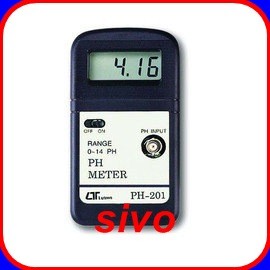 【Lutron PH-201】迷你型PH酸鹼計｜酸鹼度檢測儀｜含PE-03電極 | 蝦皮購物