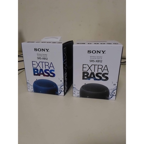 SONY SRS-XB12 EXTRA BASS 重低音超高音值藍芽喇叭 | 蝦皮購物