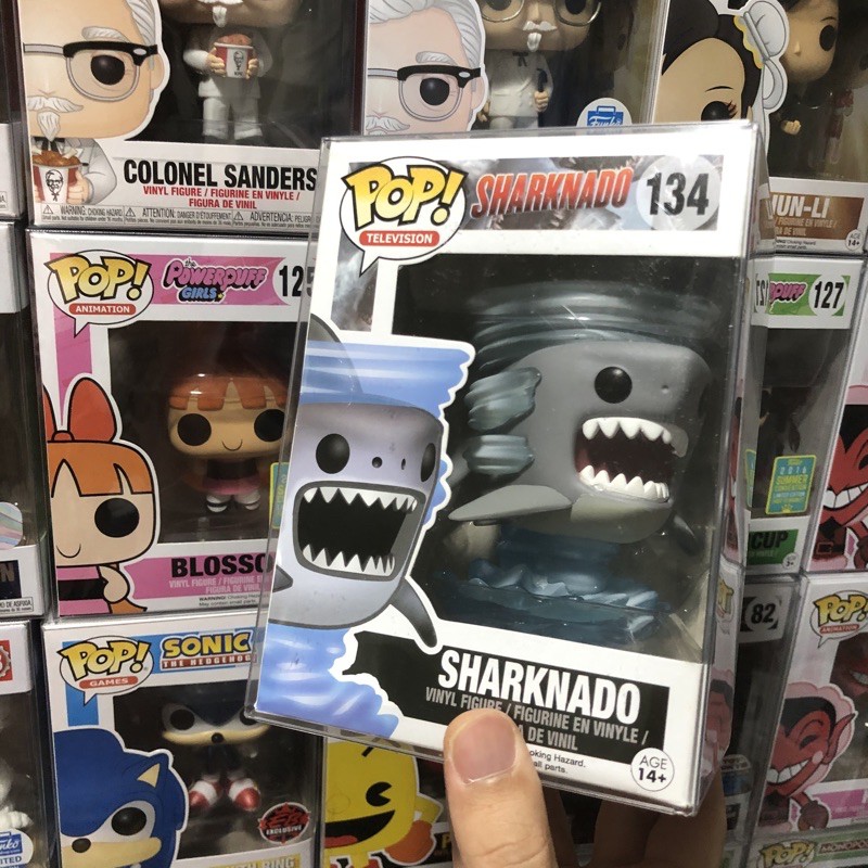 [李大] 正版現貨 Funko POP 電影 風飛鯊 鯊魚 Sharknado #134 | 蝦皮購物