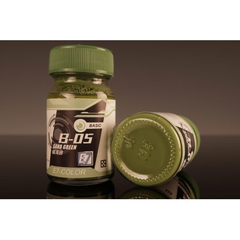 【大頭宅】E7-COLOR B-05 暗海綠 模型 E7 模型漆 鋼彈 | 蝦皮購物