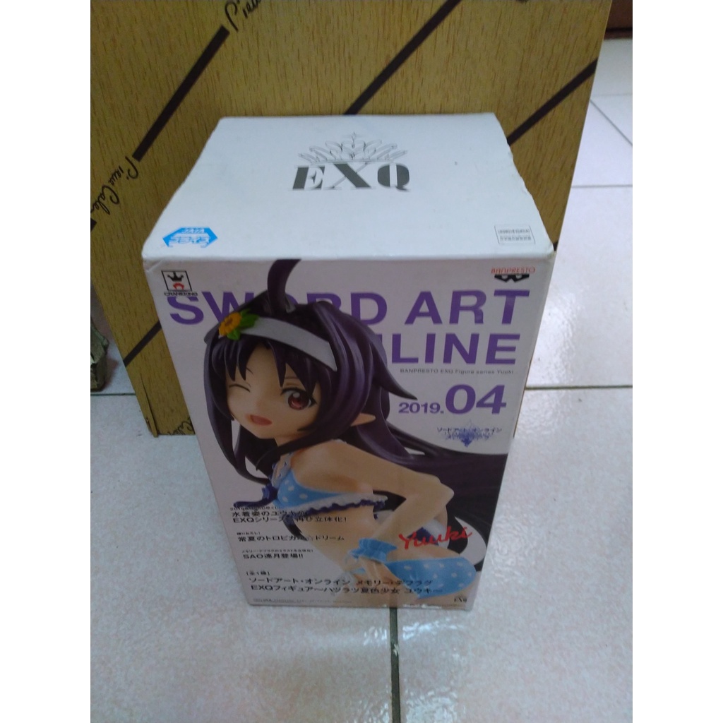 【Jokers小舖】《正版公仔》日版 EXQ 刀劍神域 SAO 有紀 優紀 絕劍 泳裝 比基尼 長盒 景品 | 蝦皮購物