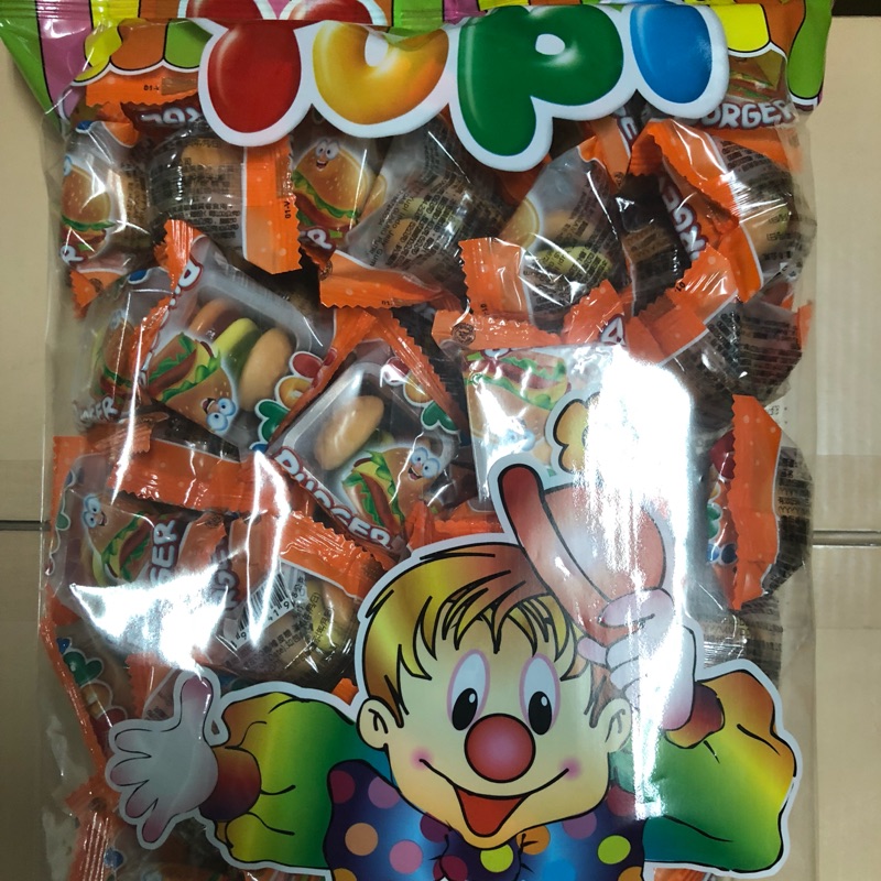 Yupi 呦皮漢堡QQ糖 378克 袋裝 | 蝦皮購物