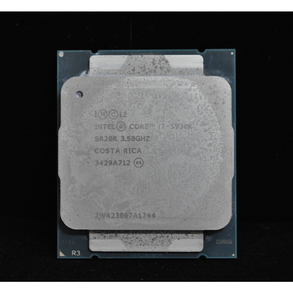 Core i7-5930K 6核12線正式版送散熱風扇 (2011 X99 3.5G) 非i7-5820K 6850K | 蝦皮購物