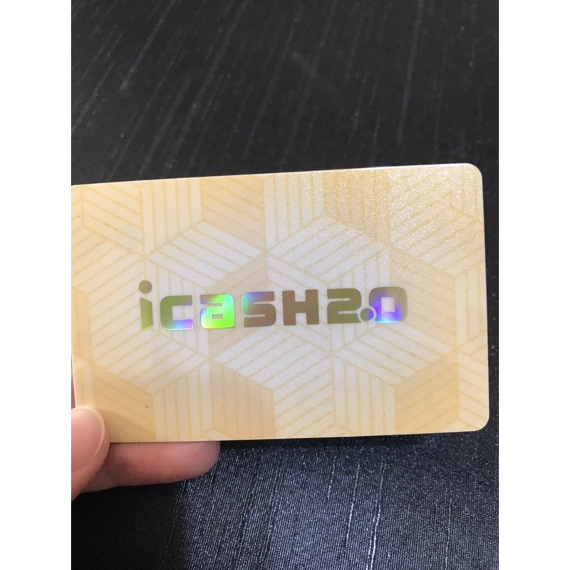 統一超商7-ELEVEN ICASH 2.0 經典LOGO卡金卡裸卡 | 蝦皮購物