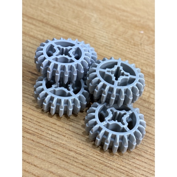 亞斯 A452 LEGO 32269 滾輪 十字孔 20齒輪 各色(砂`淺灰`黑) | 蝦皮購物