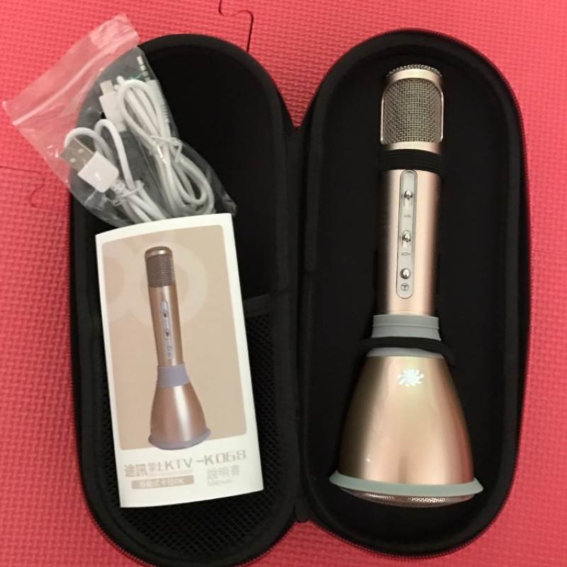 移動式 卡拉OK 途訓 K068 公司原廠 金色 | 蝦皮購物