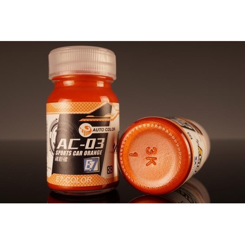【現貨】【大頭宅】E7-COLOR AC-03 魂動橘 模型 E7 模型漆 鋼彈 | 蝦皮購物