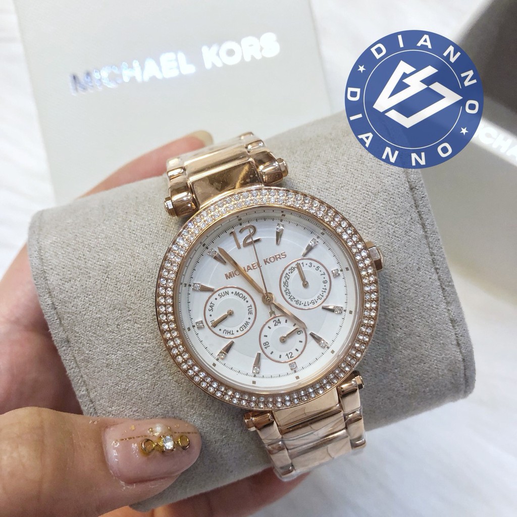 免運 帝安諾-實體店面 Michael Kors MK 三環三眼 日期 手錶 鑲鑽款 MK5781 MK5616 | 蝦皮購物
