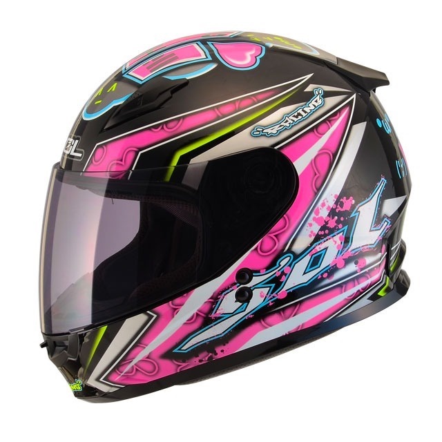 【SOL】SF-2 哈囉-消光黑粉｜SF2｜全罩式｜CNS加強型｜安全帽｜SJ騎士館 | 蝦皮購物