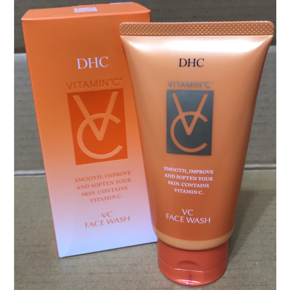 搭配同款精華乳，清潔毛孔又滋潤，換季也不怕 特價中 DHC人氣臉部清潔 VC毛孔淨緻洗面乳 | 蝦皮購物