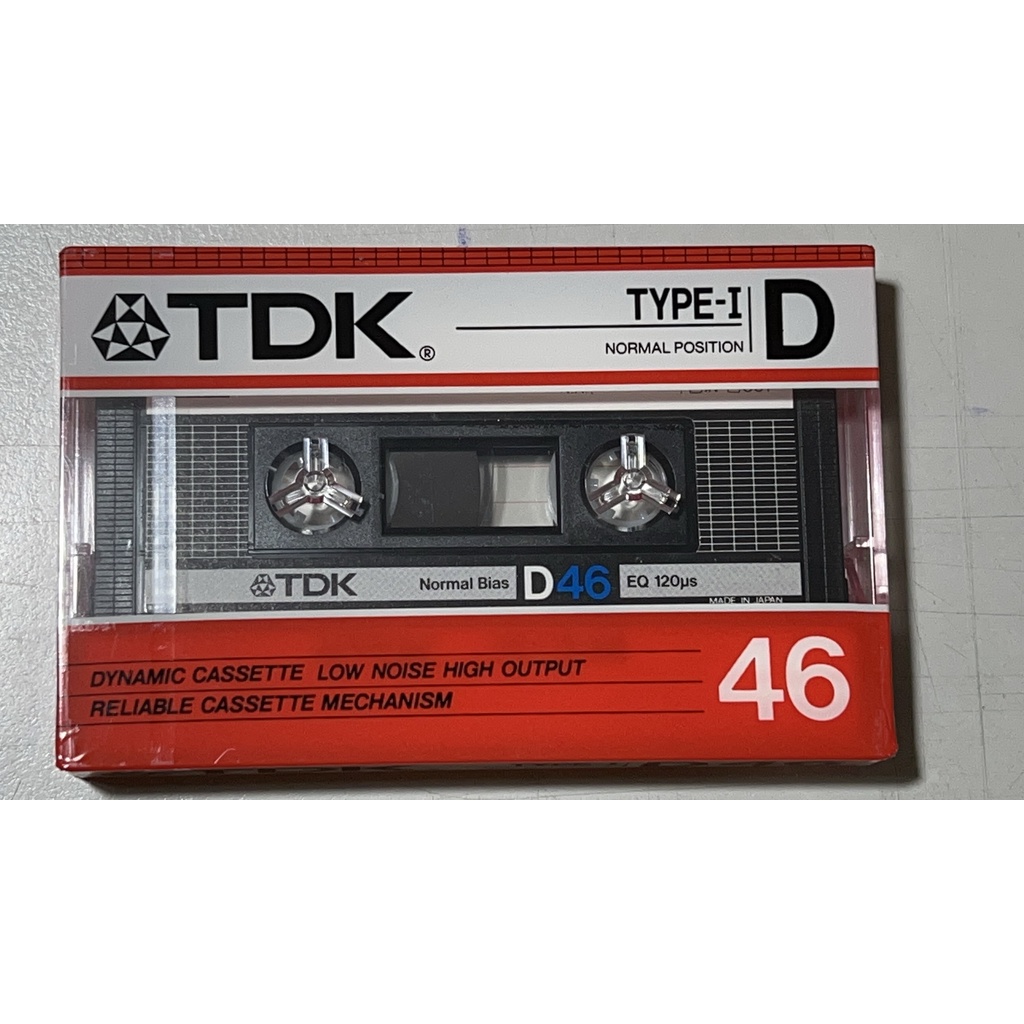 TDK D46 全新日本原裝46分鐘卡式錄音帶 | 蝦皮購物