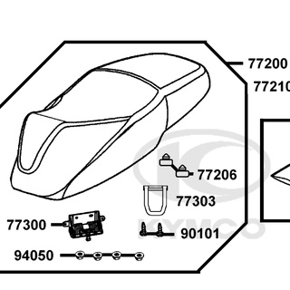 {勘}光陽原廠 頂客 DINK 180 坐墊 座墊 椅墊 | 蝦皮購物