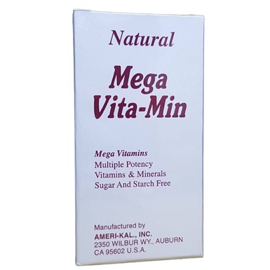 Mega Vita-Min 盈達佳維他命膜衣錠 30s/罐 美國原裝 | 蝦皮購物