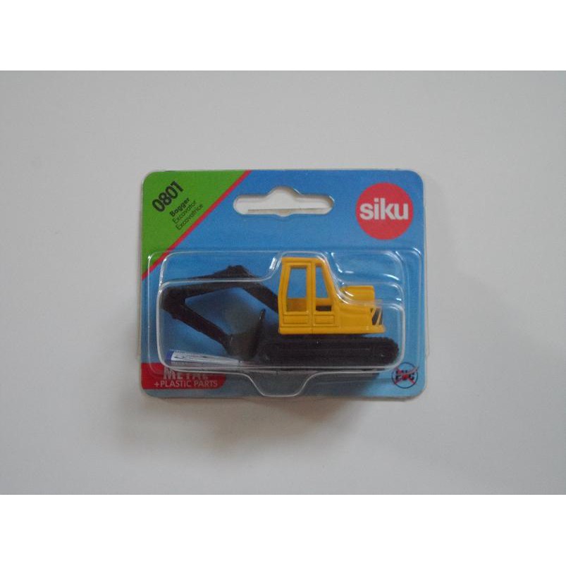 SIKU 0801 Bagger Excavator 挖土機 德國合金車 風火輪 多美小汽車 9102 | 蝦皮購物