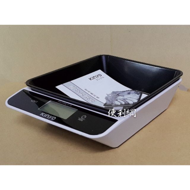 kinyo 3公斤電子料理秤 DS-008 LCD液晶數字顯示 自動扣重歸零 自動關機 藍色背光顯示-【便利網】 | 蝦皮購物