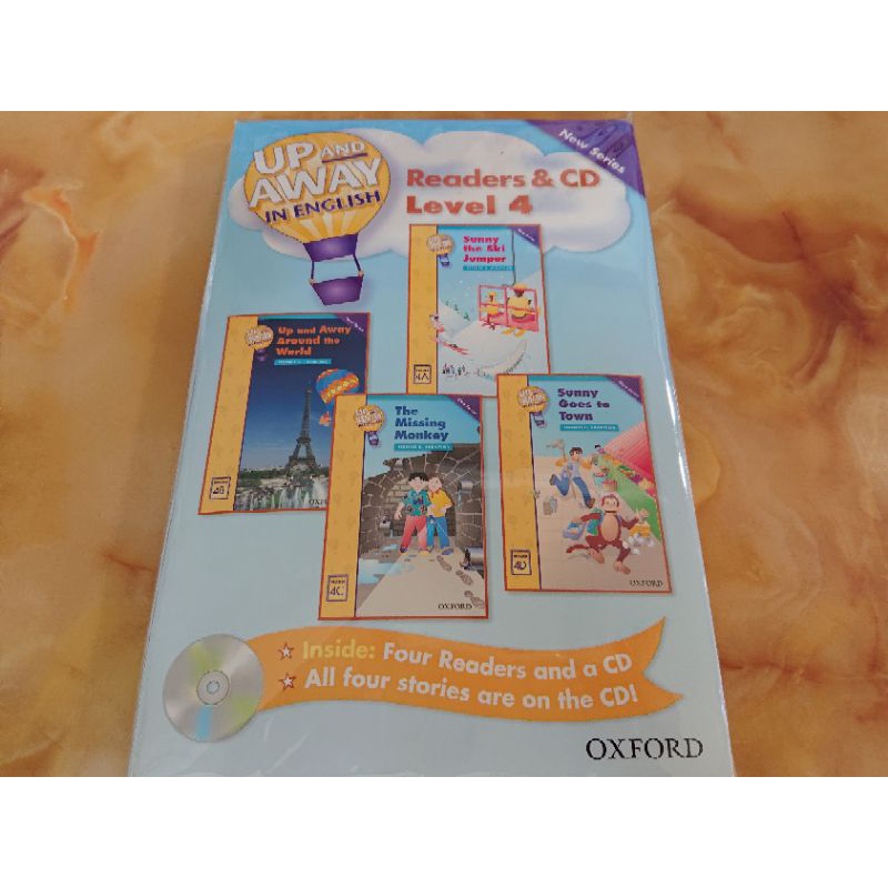 敦煌書局 Up and Away in English Readers & CD Level 4 | 蝦皮購物