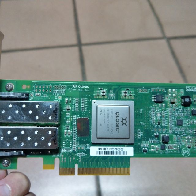 HP Qlogic 82Q 8GB Dual Port 雙埠PCI-e 光纖介面卡 | 蝦皮購物