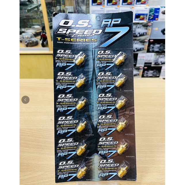 上手遙控模型 現貨 O.S. SPEED RP7 金色 GOLD Turbo火星塞 Cold 冷型 Glow Plug | 蝦皮購物