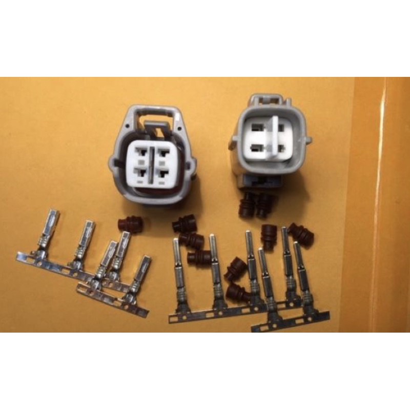 {KHS}-Toyota 90980-10941/10942 A/C用 防水090型 4孔公母頭＋公母端子 | 蝦皮購物