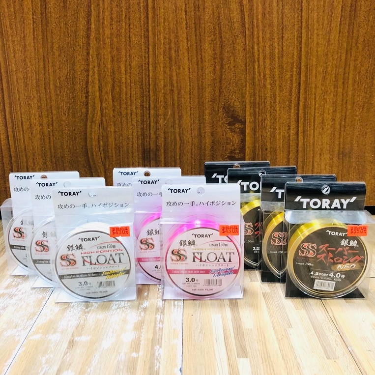 日本TORAY原裝線 銀鱗 FLOAT磯釣線150M裝 中空糸 浮水線中空線磯釣浮水線磯釣 尼龍線 | 蝦皮購物