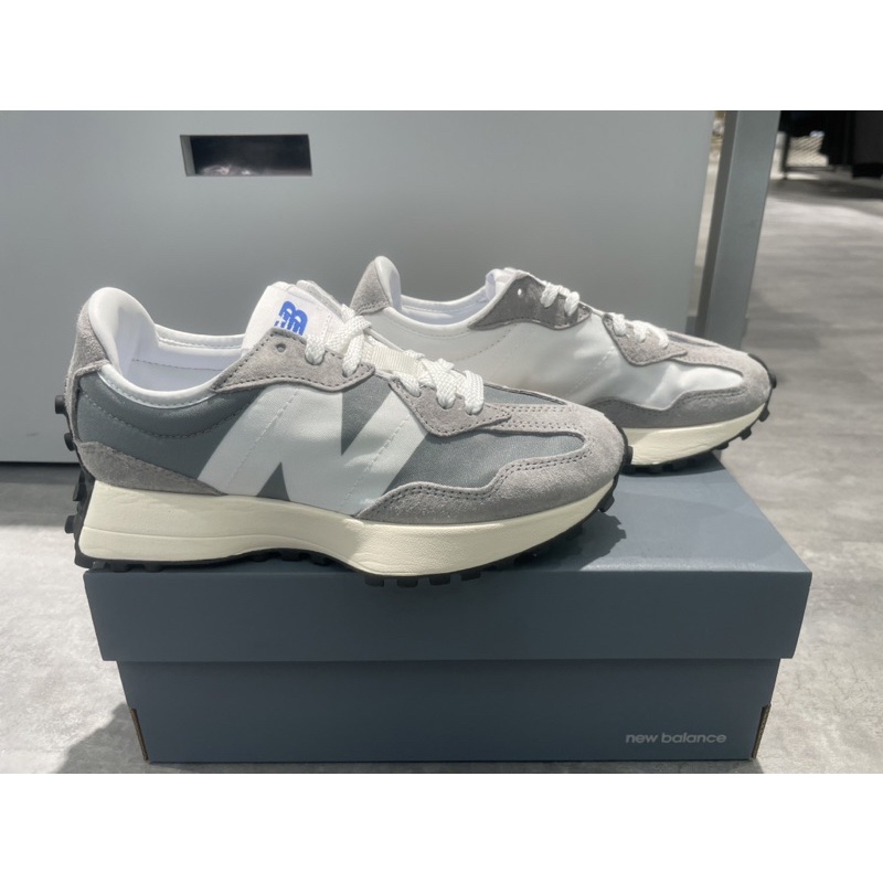 new balance MS327LAB D楦 麂皮 327原祖灰 復古休閒鞋 | 蝦皮購物
