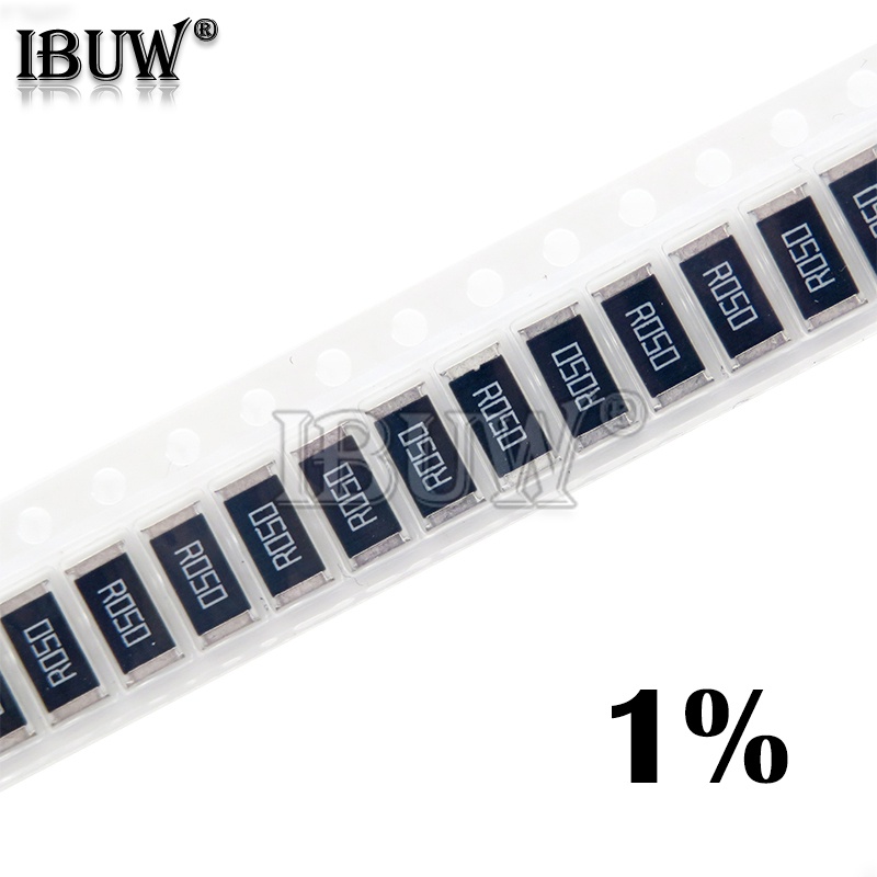 50pcs 2512 SMD 芯片固定電阻 1% 1W 0.1R 0.01R 0.05R 0.33R 1R 0R 10R | 蝦皮購物