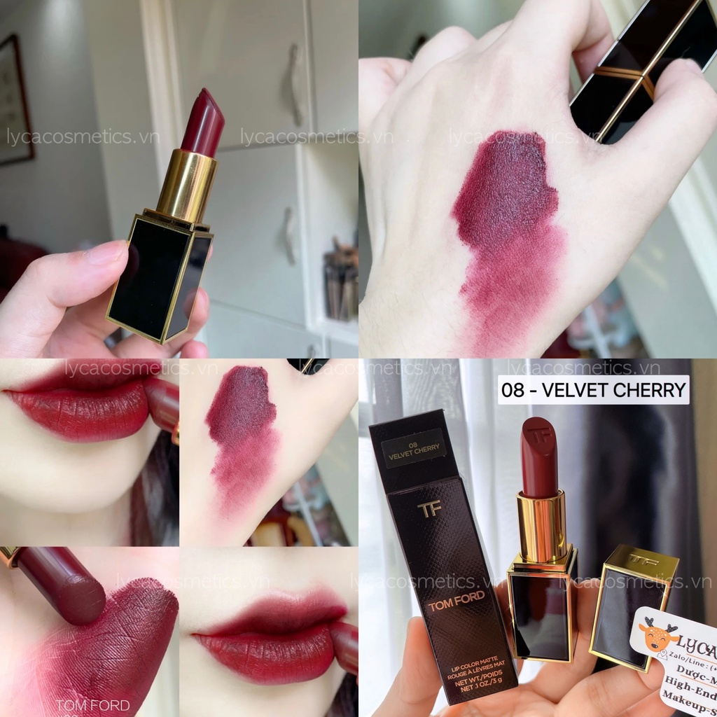💚 [LYCA] 現貨 TF Tom Ford Lip Color Satin Matte 24/27 小黑管 唇膏 | 蝦皮購物