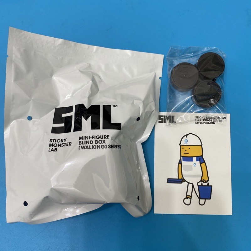 SML mini 走走系列 盒玩現貨Sticky monster lab mini黏黏怪物 | 蝦皮購物