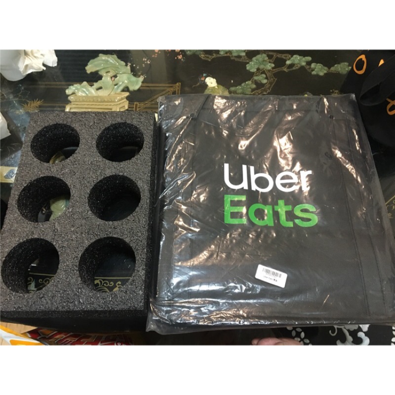 Uber eat 官方 小包 全新未拆封 外送包 美食外送 | 蝦皮購物