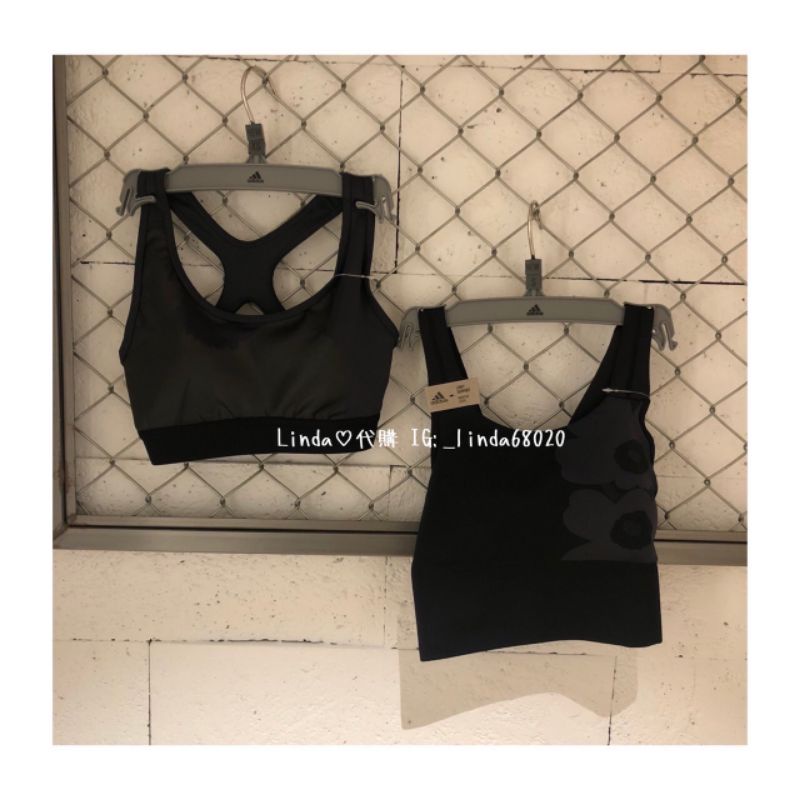 Linda ️代購 Adidas Marimekko 花花 運動內衣HA3376 GU4589 背後鏤空 V型美背 | 蝦皮購物