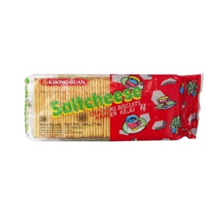 KHONG GUAN SALTCHEESE CRACKERS BISCUITS 康元脆片餅乾 200g | 蝦皮購物
