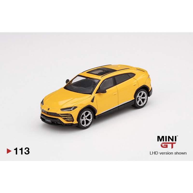 拆擺 Mini gt 113 Lamborghini Urus Giallo Auge 黃色 藍寶堅尼 1/64 | 蝦皮購物