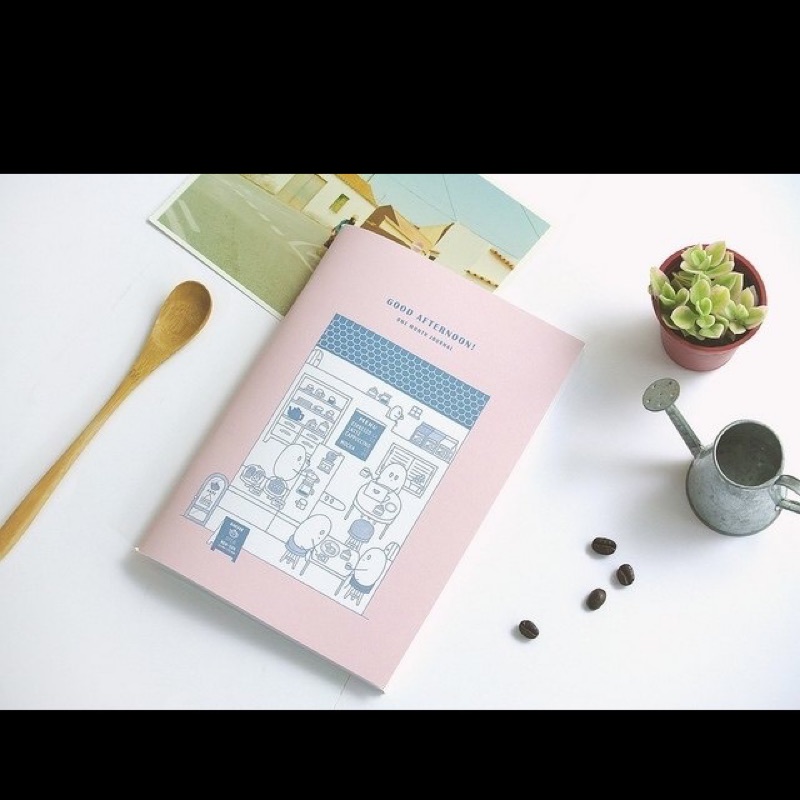 Pinkoi購 Dimanche單月記事本(粉) | 蝦皮購物