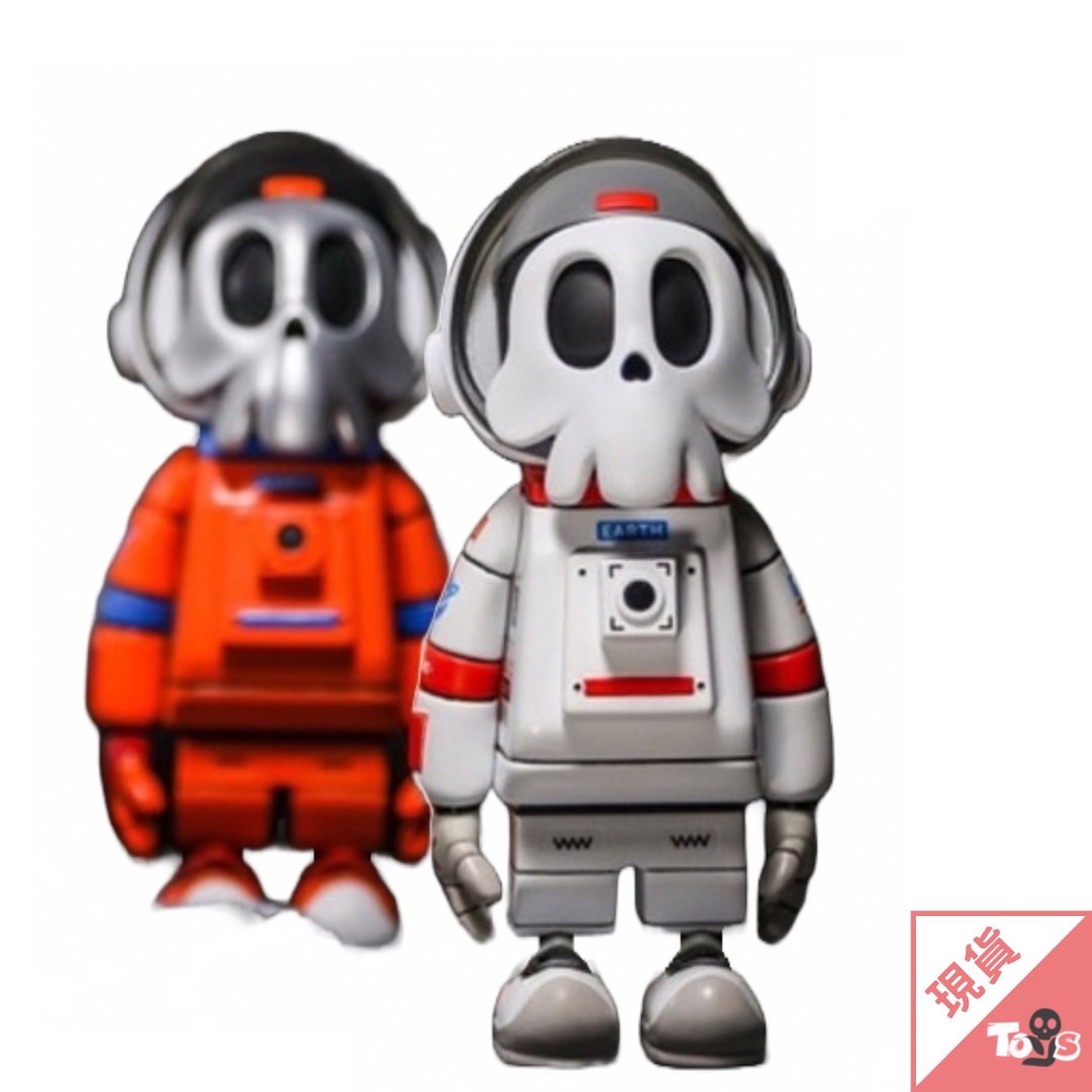 （現貨）LTNC STUDIO 宇宙亡靈 正版 大娃 公仔 手辦 吊卡 設計師玩具 限量 太空裝 玩具有毒 | 蝦皮購物