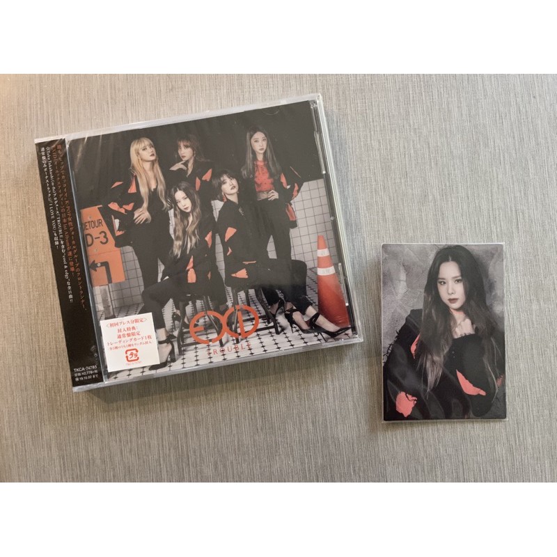 EXID 日專 TROUBLE 初回通常盤 全專 含率智小卡 全新僅拆開確認小卡 | 蝦皮購物