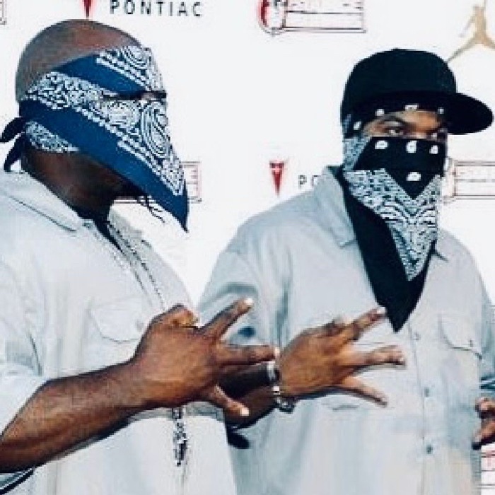 GROVE STREET🌟現貨 進口 Paisley bandana 🇺🇸 西岸風格 變形蟲 頭巾 方巾 90s | 蝦皮購物