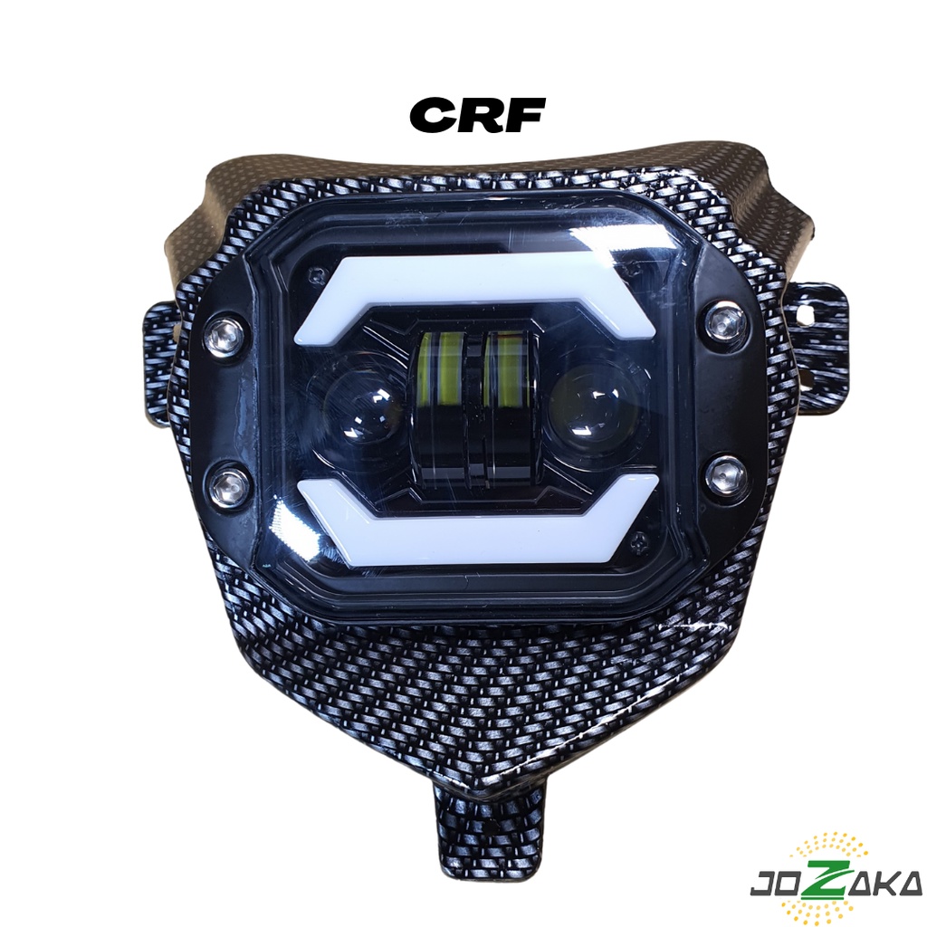 Supermoto LED 大燈碳纖維白天製造商反射器 | 蝦皮購物