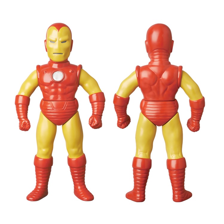 (REDKID TOY) MEDICOM TOY IRON MAN 鋼鐵人 軟膠玩具 | 蝦皮購物